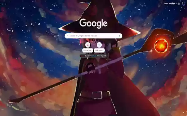 Megumin Konosuba ANIMEin Chrome with by OffiDocs