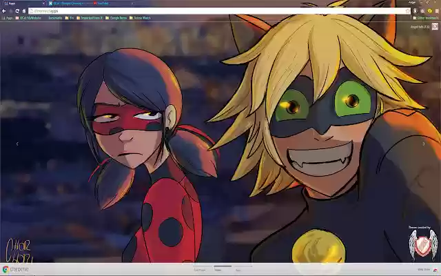 Miraculous Ladybug 04 1920x1080in Chrome with by