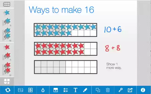 Number Frames, by The Math Learning Center in