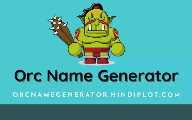 Orc Name Generator | 1000s of Orc names in