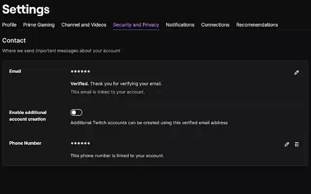 Prying Eyes for Twitch Hide Your Details in