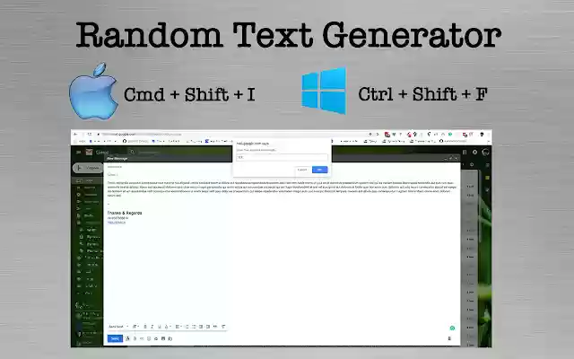 Random Text Generatorin Chrome with by OffiDocs