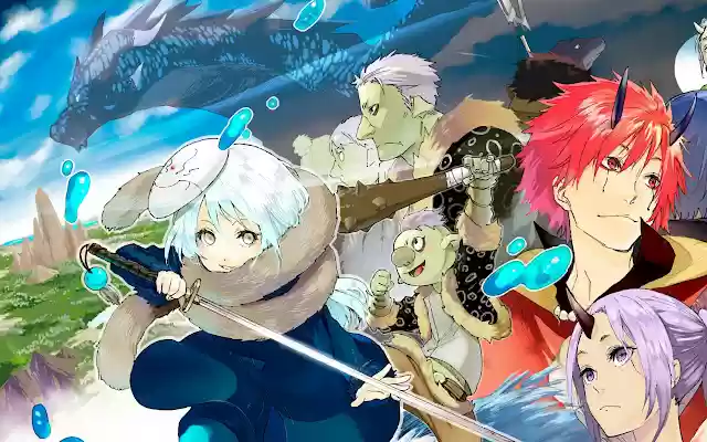 Reincarnated as a slime 17 1920x1080 in Chrome