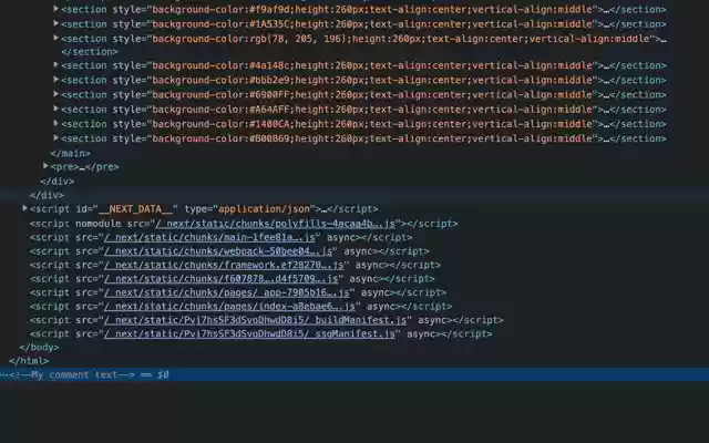 render html commentin Chrome with by OffiDocs