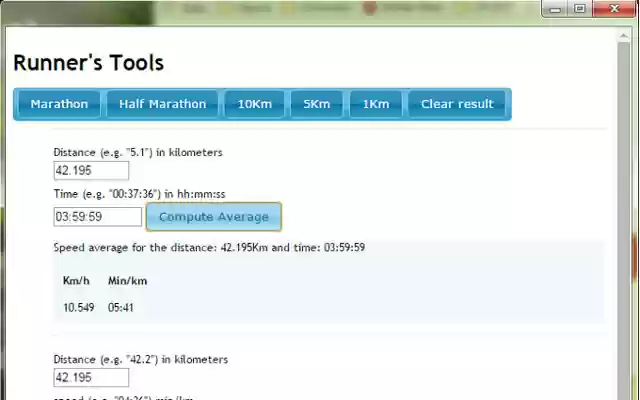 Runner Toolsin Chrome with by OffiDocs for