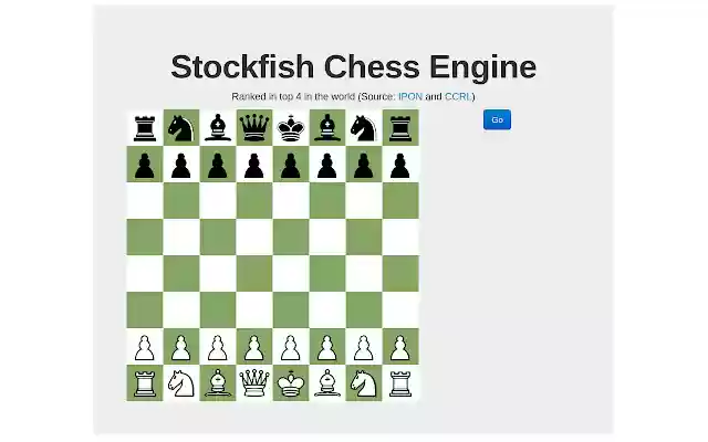 Stockfish Chess Enginein Chrome with by OffiDocs