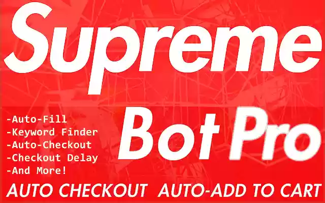Supreme Bot Proin Chrome with by OffiDocs for