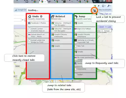 TabJump Intelligent Tab Navigatorin Chrome with