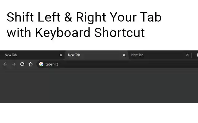 Tab Shiftin Chrome with by OffiDocs for office