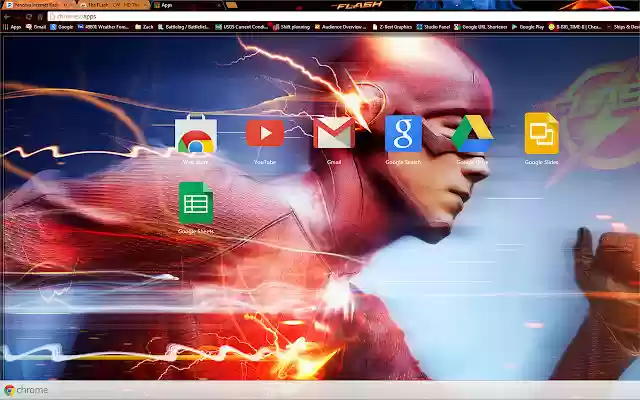 The FLash CW HD Themein Chrome with by OffiDocs