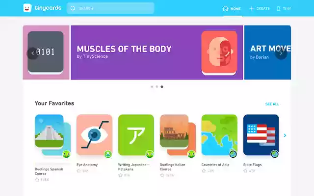 Tinycards – Fun Flashcards by Duolingo in