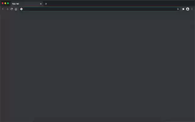 Totally Blank New Tab Pagein Chrome with by
