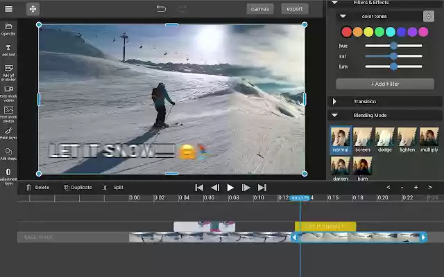 VidMix Online Video Editorin Chrome with by