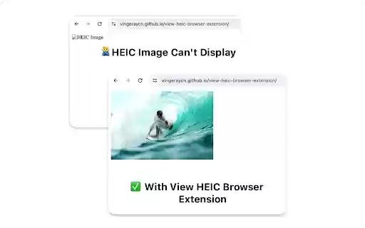 View HEICin Chrome with by OffiDocs for office
