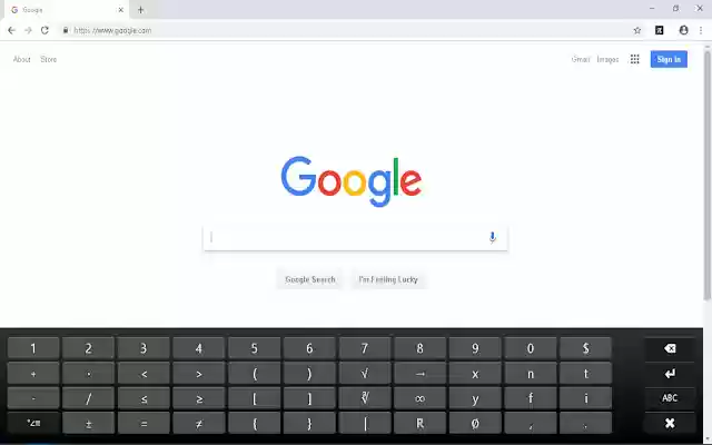 Virtual Math Keyboardin Chrome with by OffiDocs