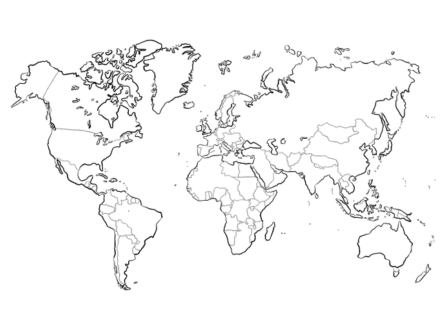 World Map Of The Globe by OffiDocs for office